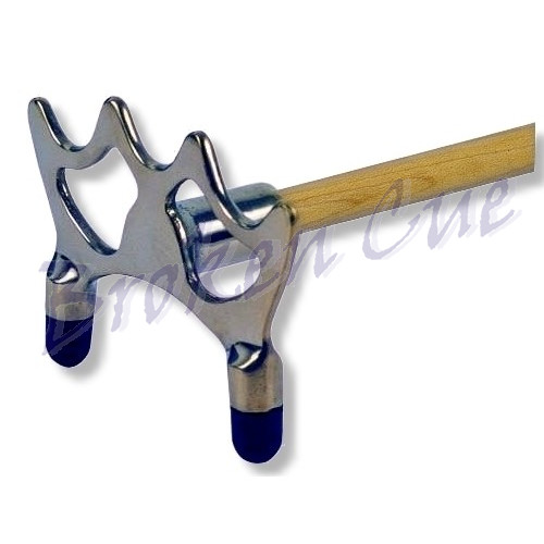 Queuebrücke De-Luxe Chrome Broken Cue Shop